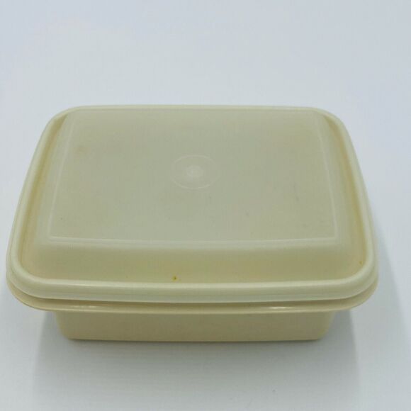 Tupperware | Kitchen | Vintage Tupperware Creamtan Ice Cream Keeper ...